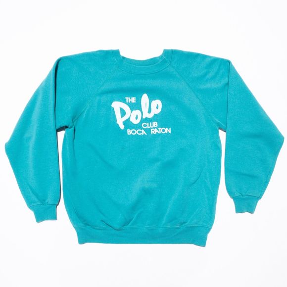 Hanes | Shirts | Vintage 8s The Polo Club Sweatshirt Adult Large Boca ...